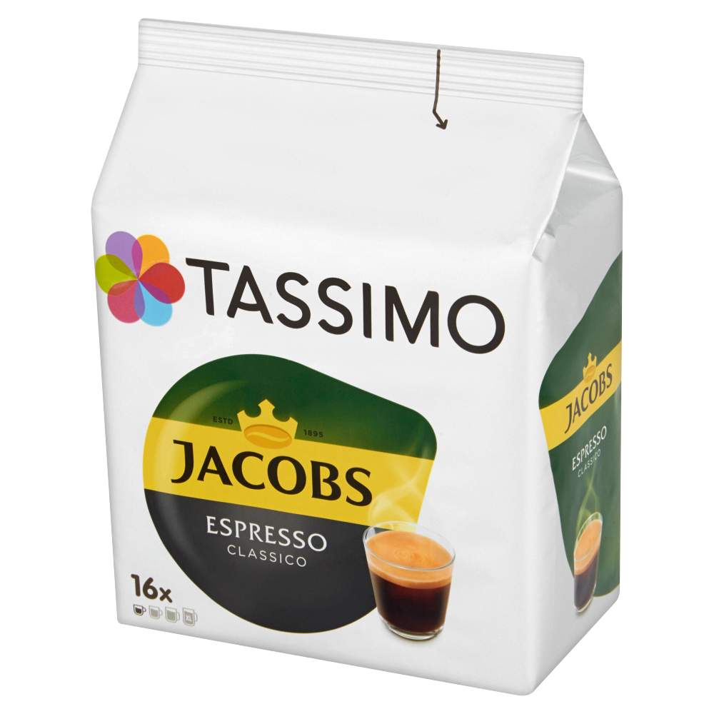 Cafea macinata, Tassimo, Jacobs Espresso Classico, 118.4 G, 16 capsule ...