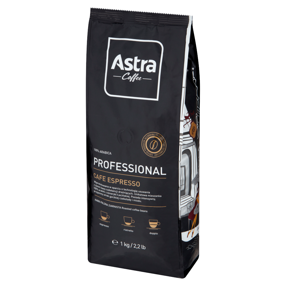 Cafea boabe, Astra, 1 Kg - eMAG.ro