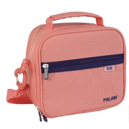 Термо чанта за обяд, Milan, Polyester/PEVA, Pink, 3.5L - eMAG.bg