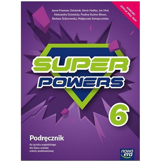 Język angielski Super Powers podręcznik dla klasy 6 szkoły podstawowej ...