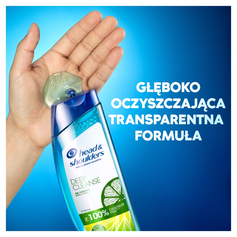 Sampon anti-matreata, Head & Shoulders, Deep Cleanse Oil Control, 300ml ...
