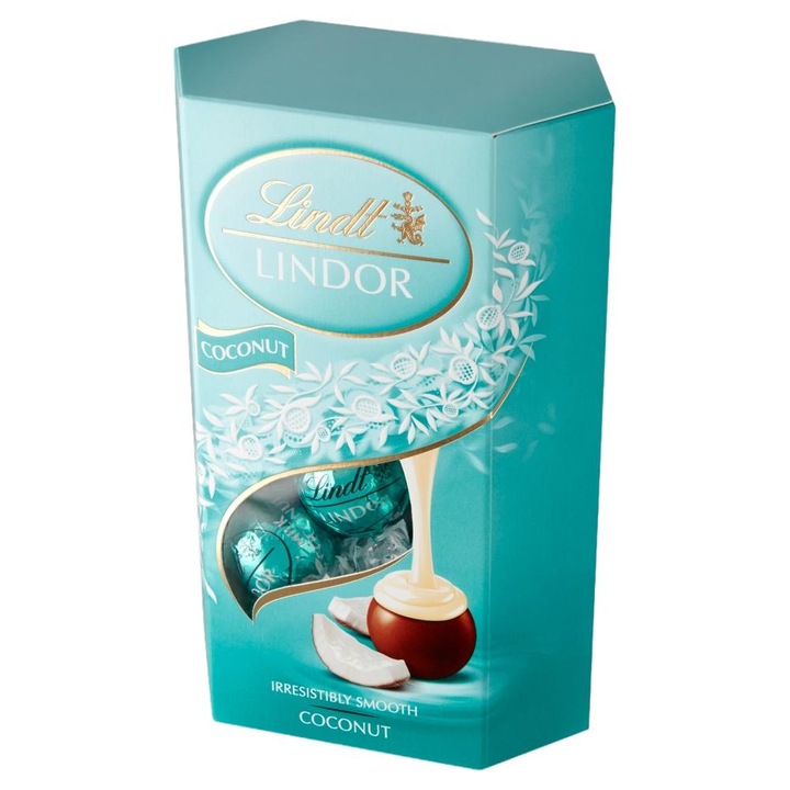 Praline de ciocolata cu lapte, Lindt Lindor, 200 g - eMAG.ro