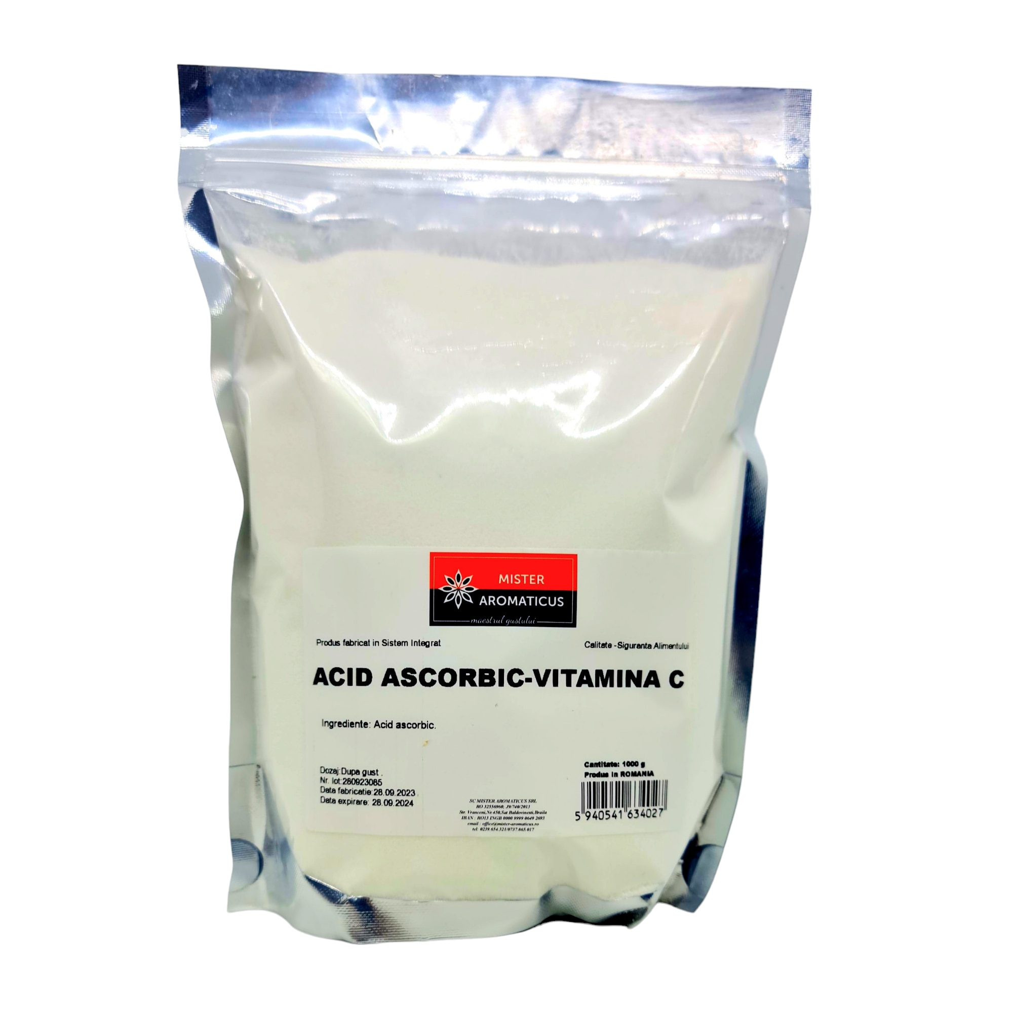 Acid ascorbic (vitamina c), 1000 g - eMAG.ro