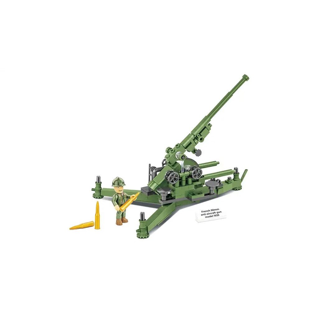 COBI Építőkészlet WWII 2294 Canon de 90mm Modele 39, 217 darabos - eMAG.hu