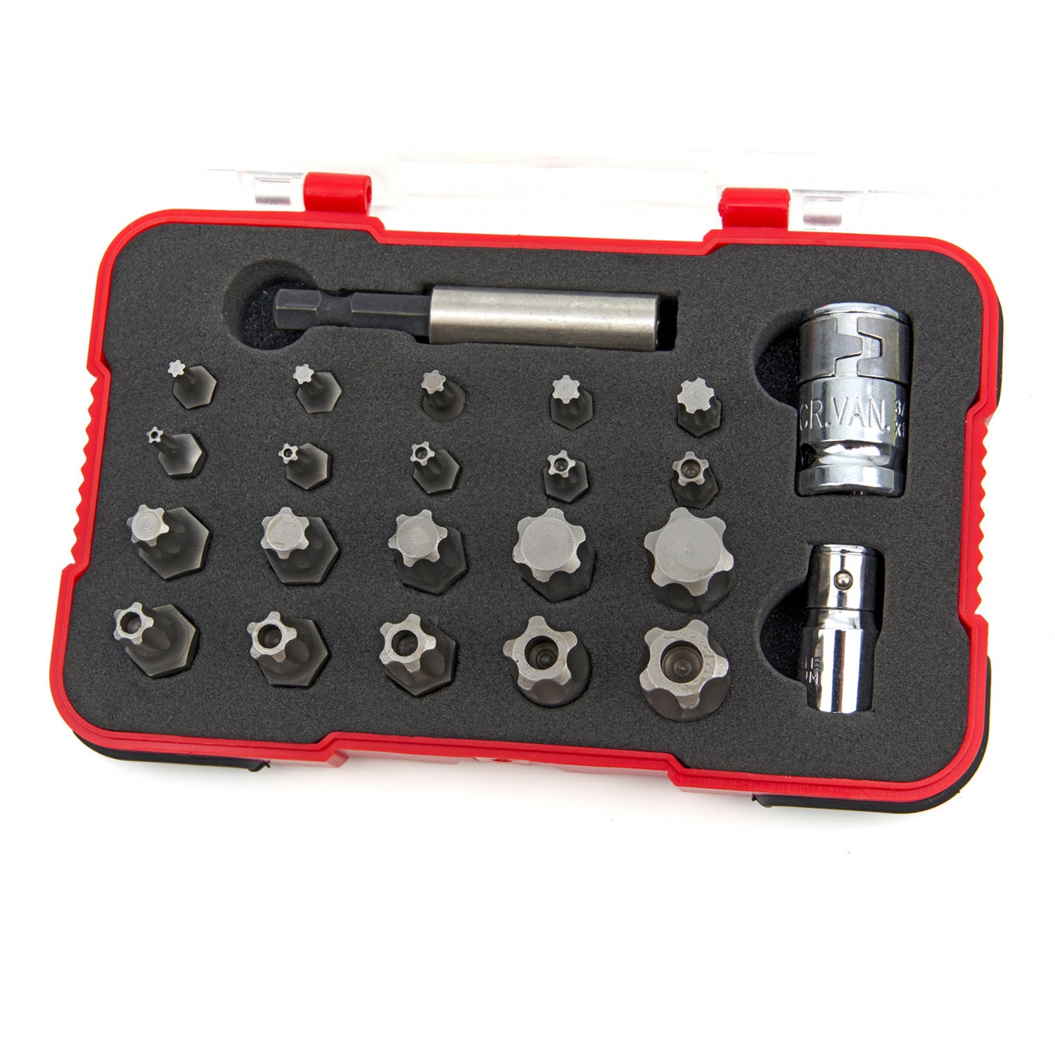 Set biti torx, HBM, torx plus, torx plus security, 23 piese - eMAG.ro