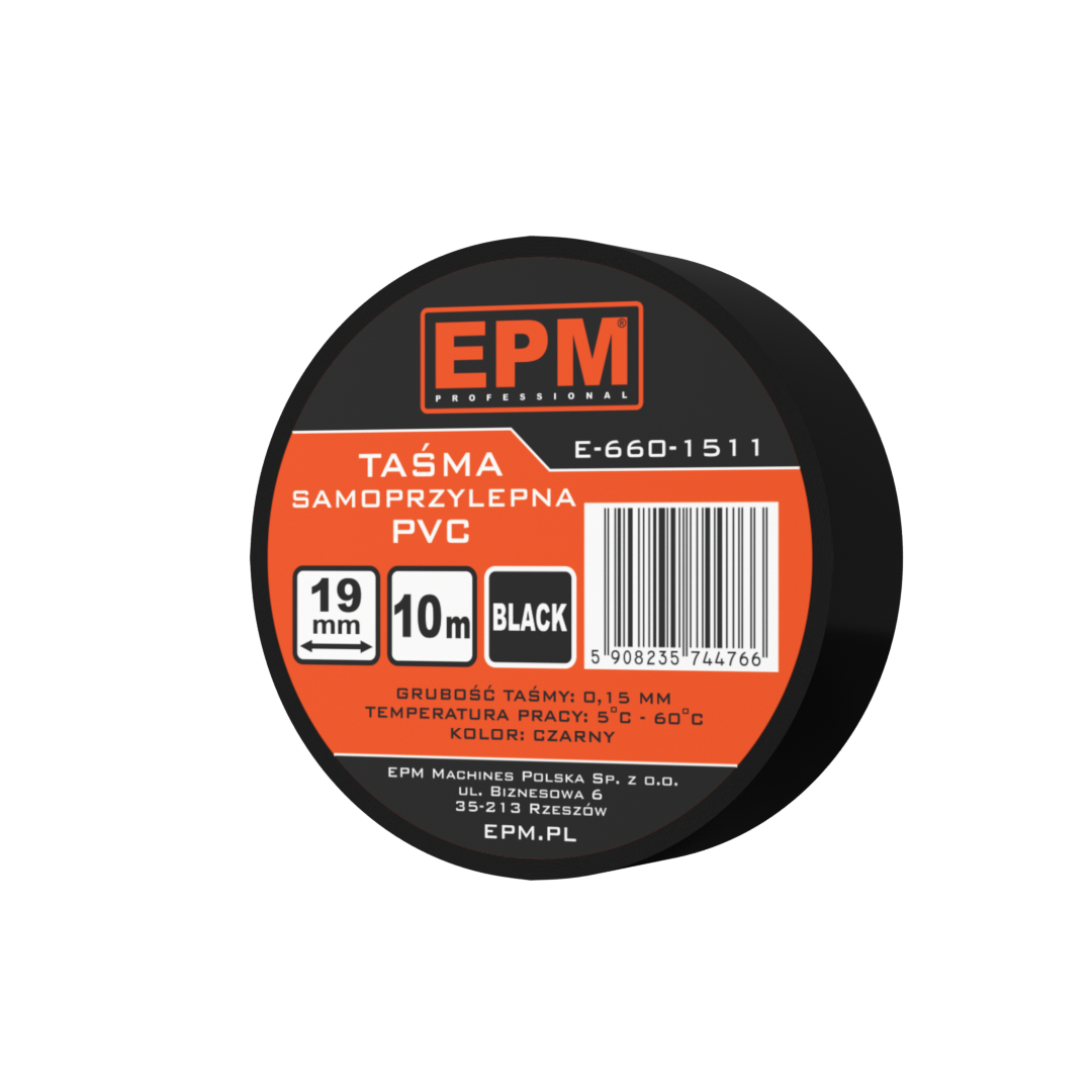 Banda izolatoare, EPM, PVC, 19mmx10 m, Negru - eMAG.ro