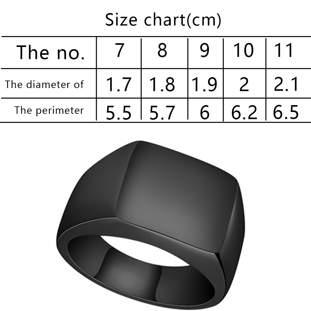 Inel pentru barbati, Cozevdnt, Inox, Negru - eMAG.ro