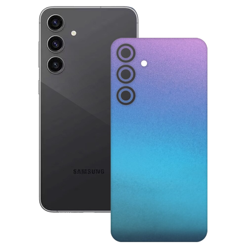 Folie skin SILKASE, pentru Samsung Galaxy S23 FE, turcoaz mat ...