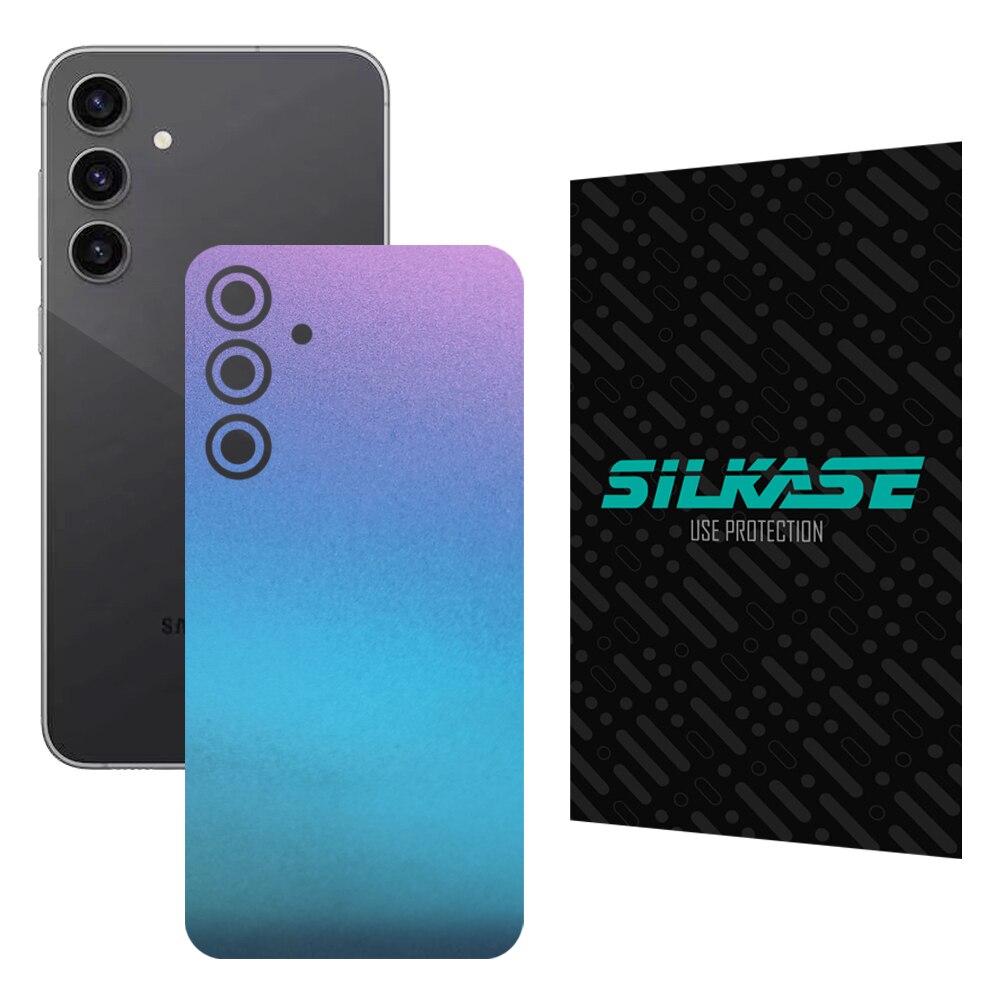 Folie skin SILKASE, pentru Samsung Galaxy S23 FE, turcoaz mat ...