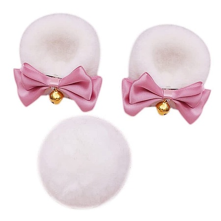 Costum petrecere, Cozevdnt, Model urechi/coada urs, Roz - eMAG.ro