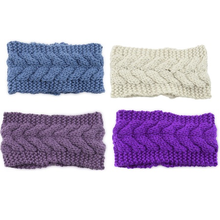 Set bentite tricotate, Cozevdnt, Textil, Multicolor - eMAG.ro