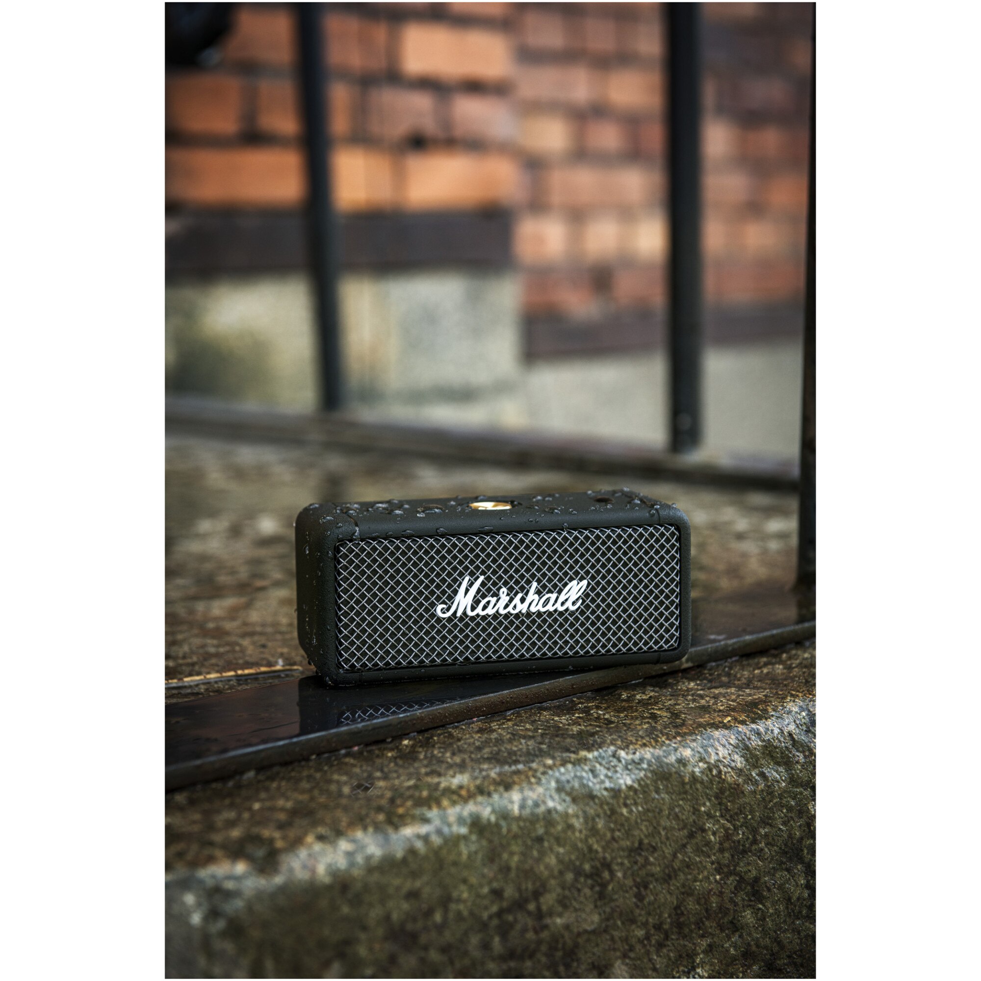 Boxa Marshall Bluetooth Emberton, Negru - eMAG.ro