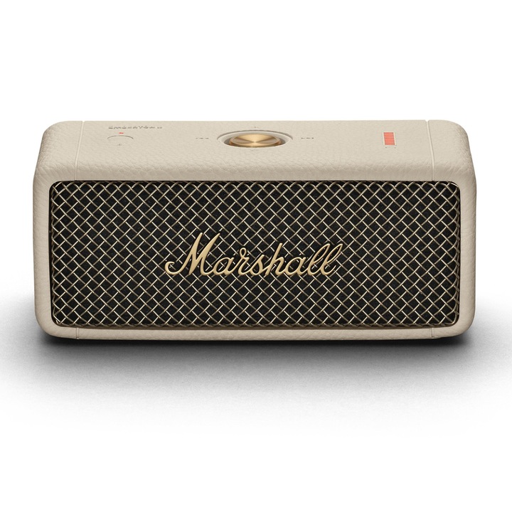 Boxa Marshall Emberton II Bluetooth, crem - eMAG.ro