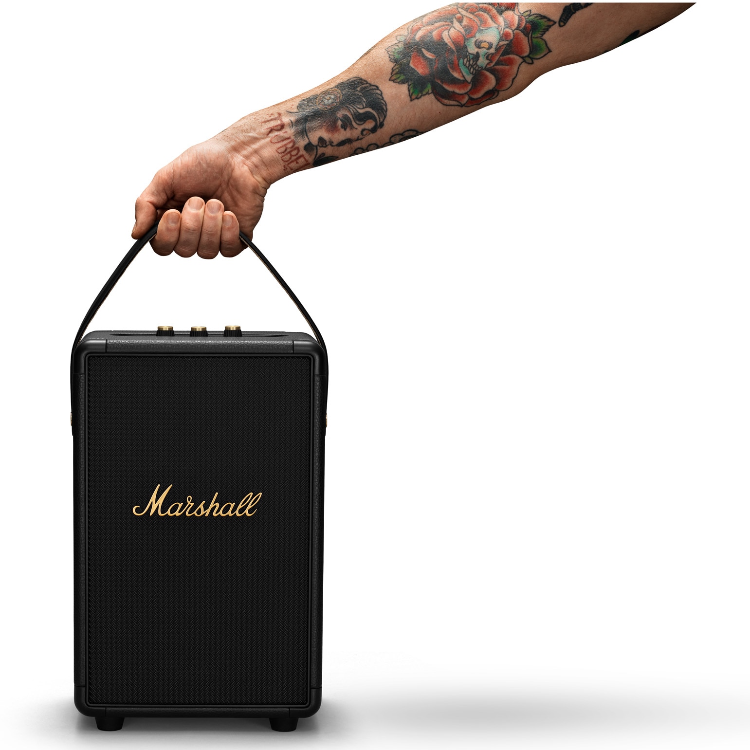 Boxa Marshall Bluetooth Tufton, negru - eMAG.ro