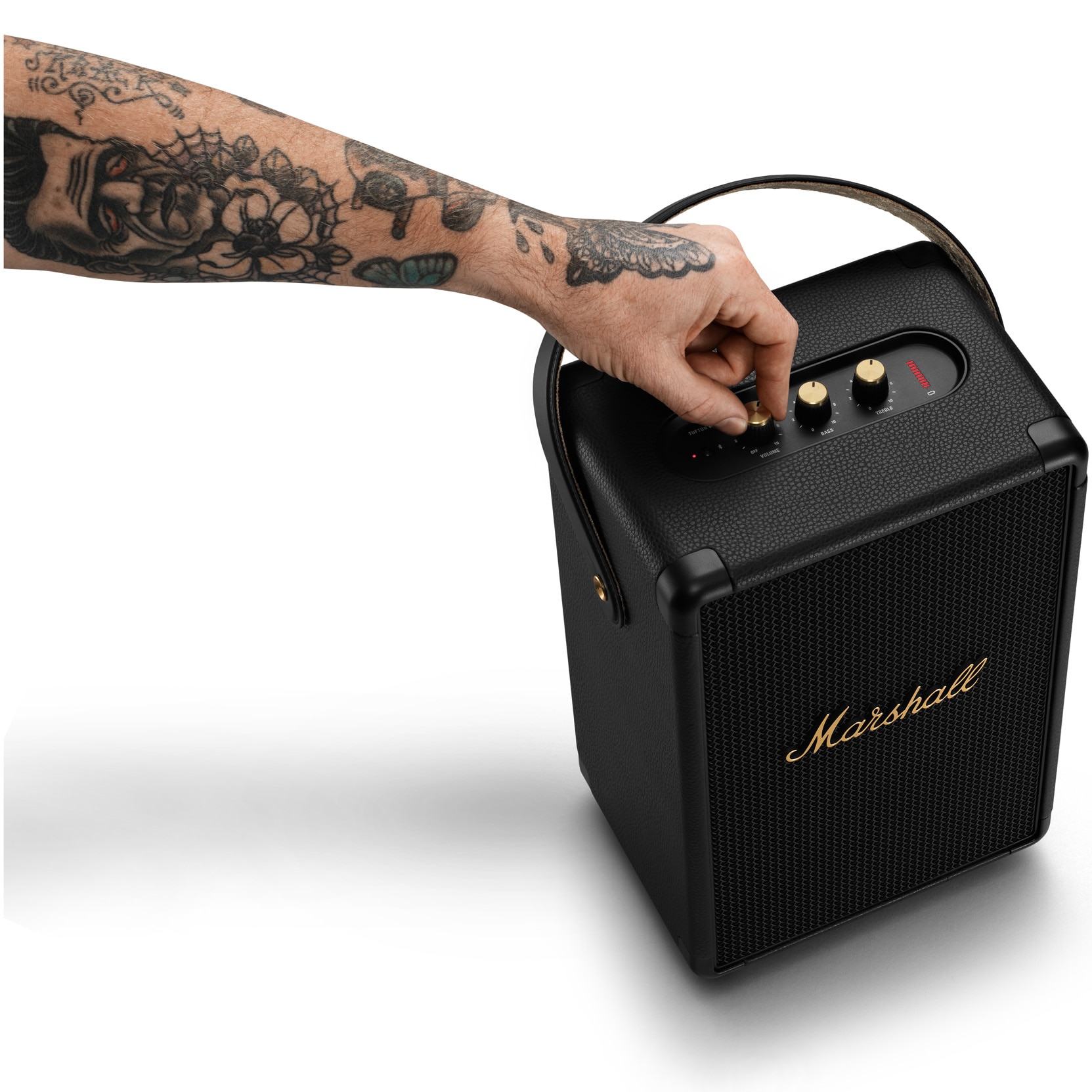 Boxa Marshall Bluetooth Tufton, negru - eMAG.ro