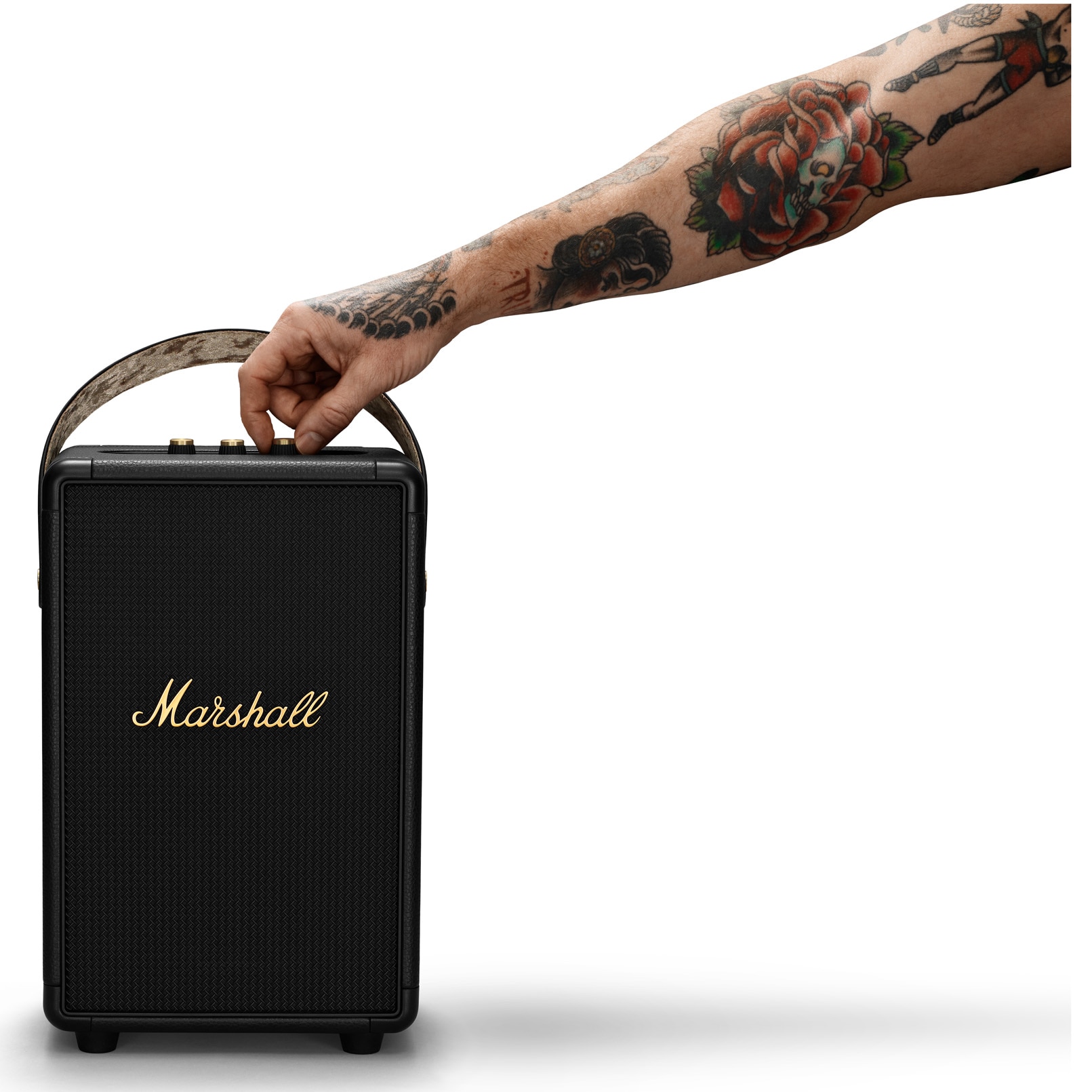 Boxa Marshall Bluetooth Tufton, negru - eMAG.ro