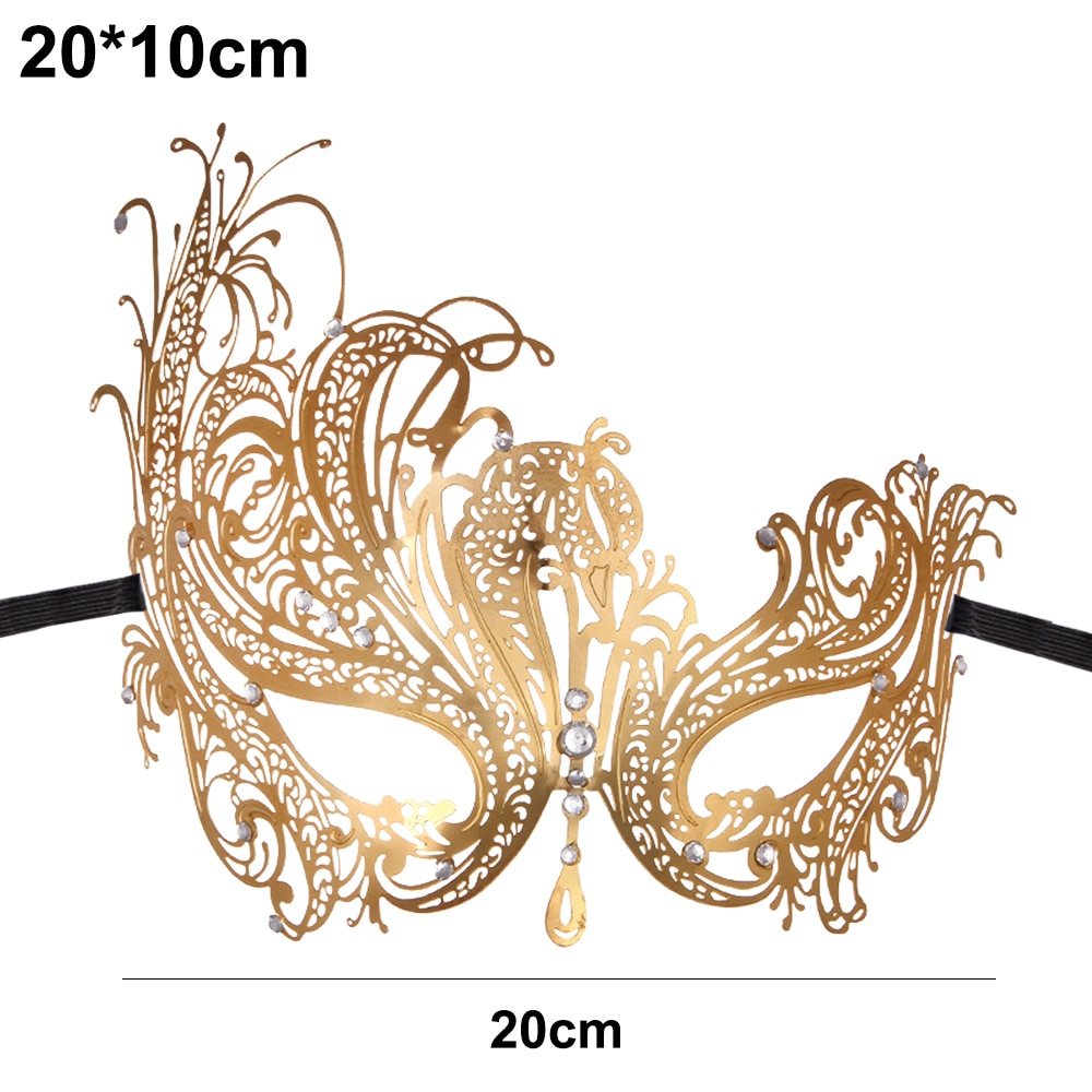 Masca de bal pentru femei, Cozevdnt, Auriu - eMAG.ro