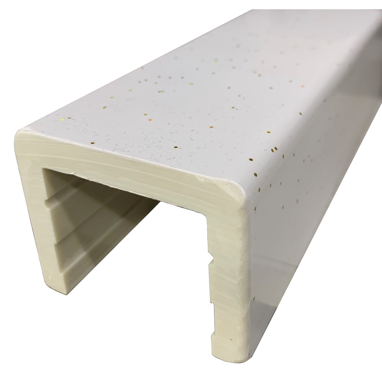 Prag compozit pentru cabina de dus, (1500x60x50mm), alb punctat - eMAG.ro