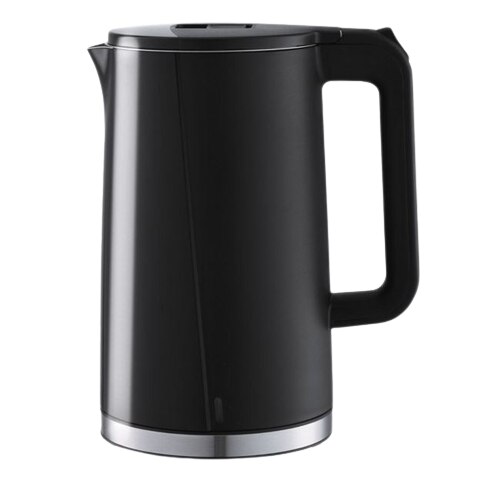 Fierbator de apa electric negru mat, 1.7 L, interior din otelinoxidabil ...