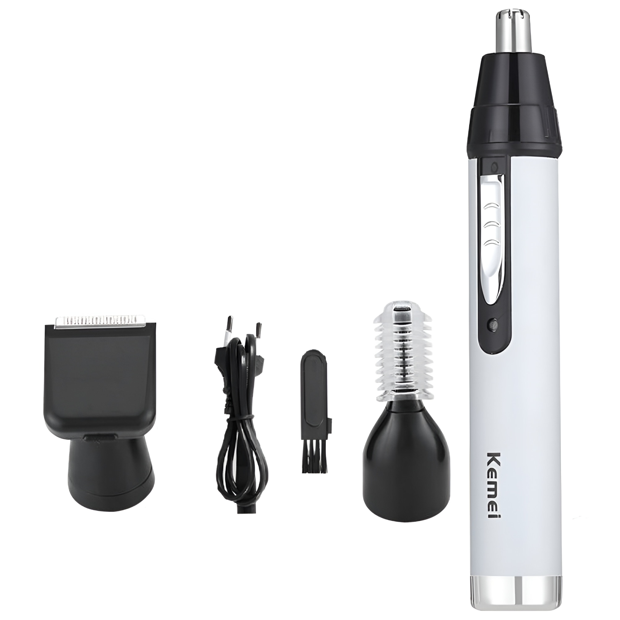 Trimmer Multifunctional 3 in 1 idealSTORE, Include 3 Varfuri Detasabile ...
