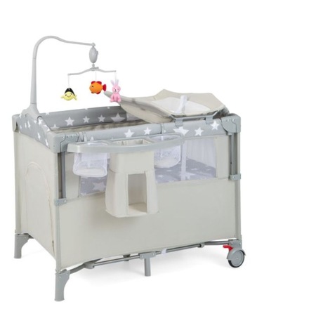 Patut multifunctional 4 in 1 pentru copii, cu roti, demontabil si ...