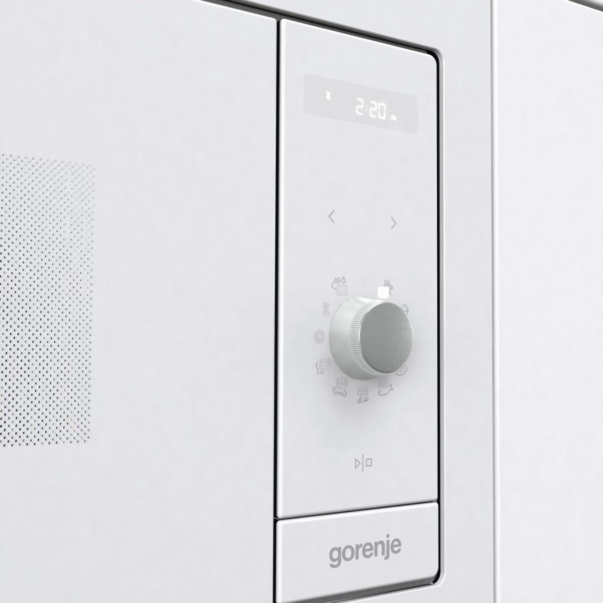 Gorenje BM235G1SYW Beépíthető mikrohullámú sűtő, 23l, 900W, Grill 1200W ...
