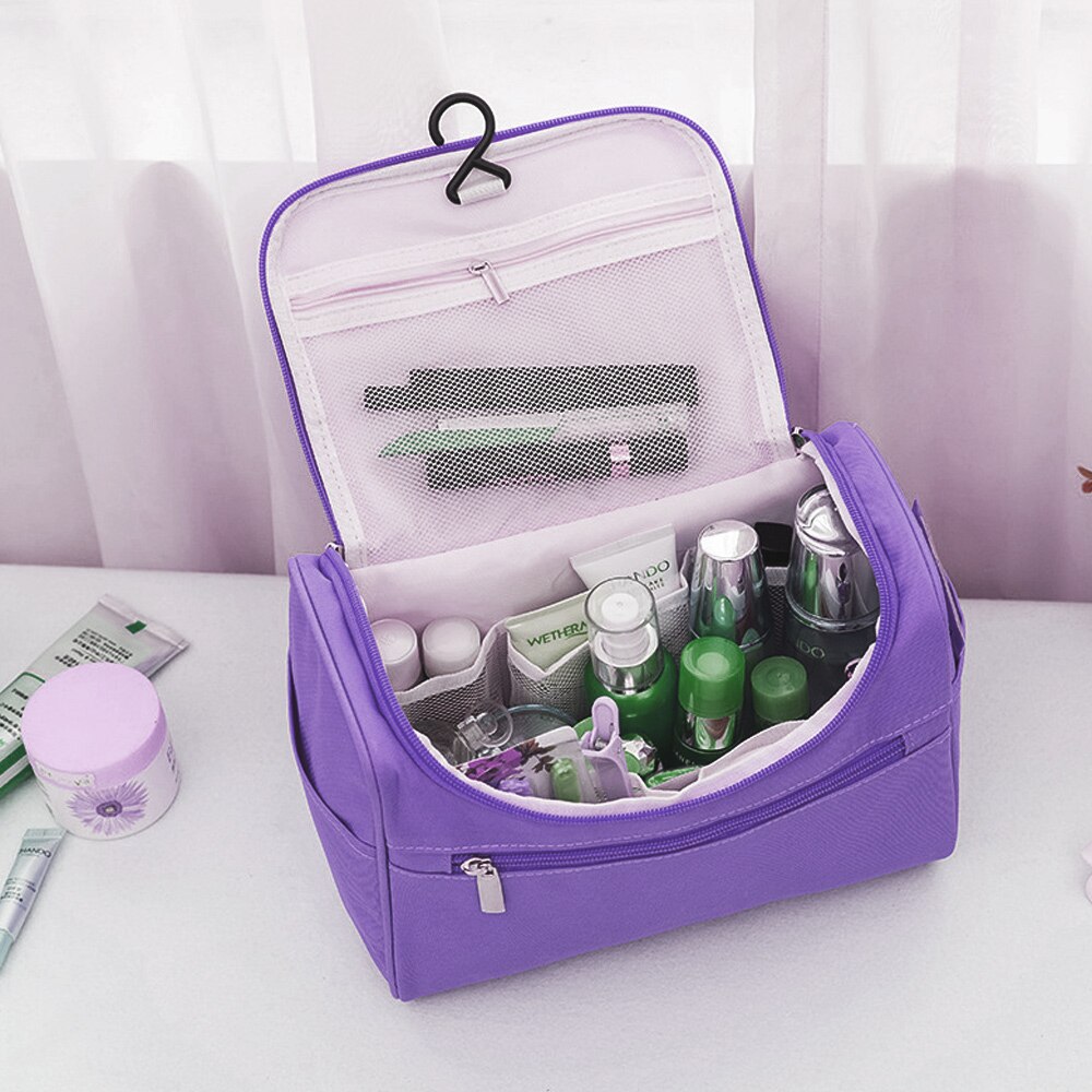 Geanta cosmetice, Cozevdnt, Mov - eMAG.ro