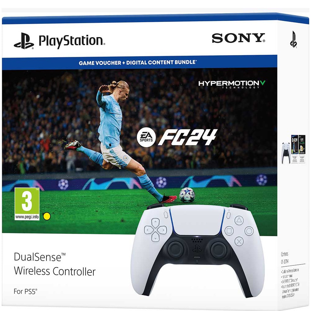 Controller Wireless PlayStation 5 DualSense + Joc PS5 FC24 (cod) - eMAG.ro