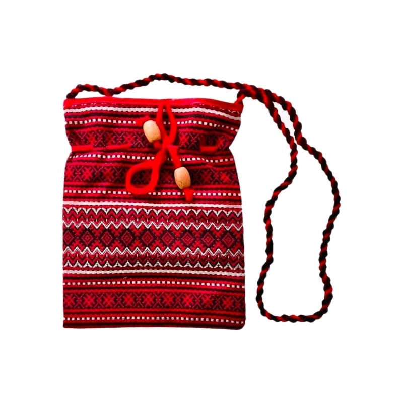 Traista traditionala rosie, 18x23 cm - eMAG.ro