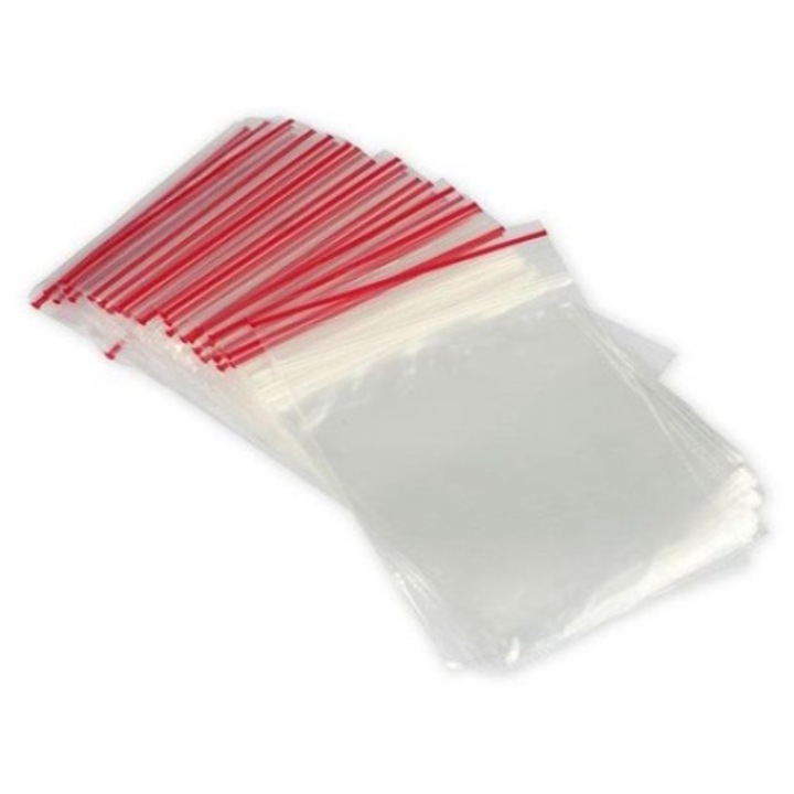 Pungi alimentare, Plastic, 100x100 mm, Transparent - eMAG.ro