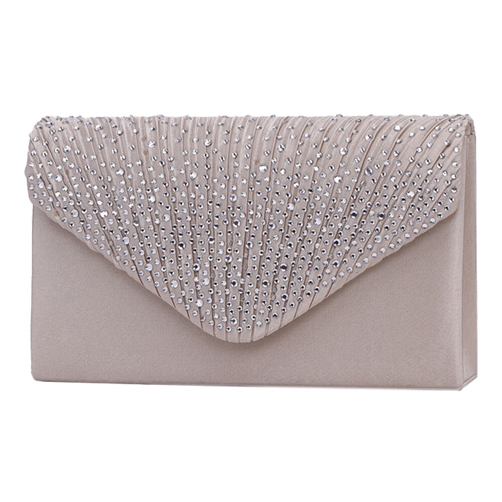 Geanta de seara, Cozevdnt, Satin, 12x20.5 cm, Piersica - eMAG.ro