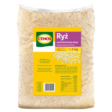 Orez prefiert cu bob lung, Cenos, 5kg - eMAG.ro