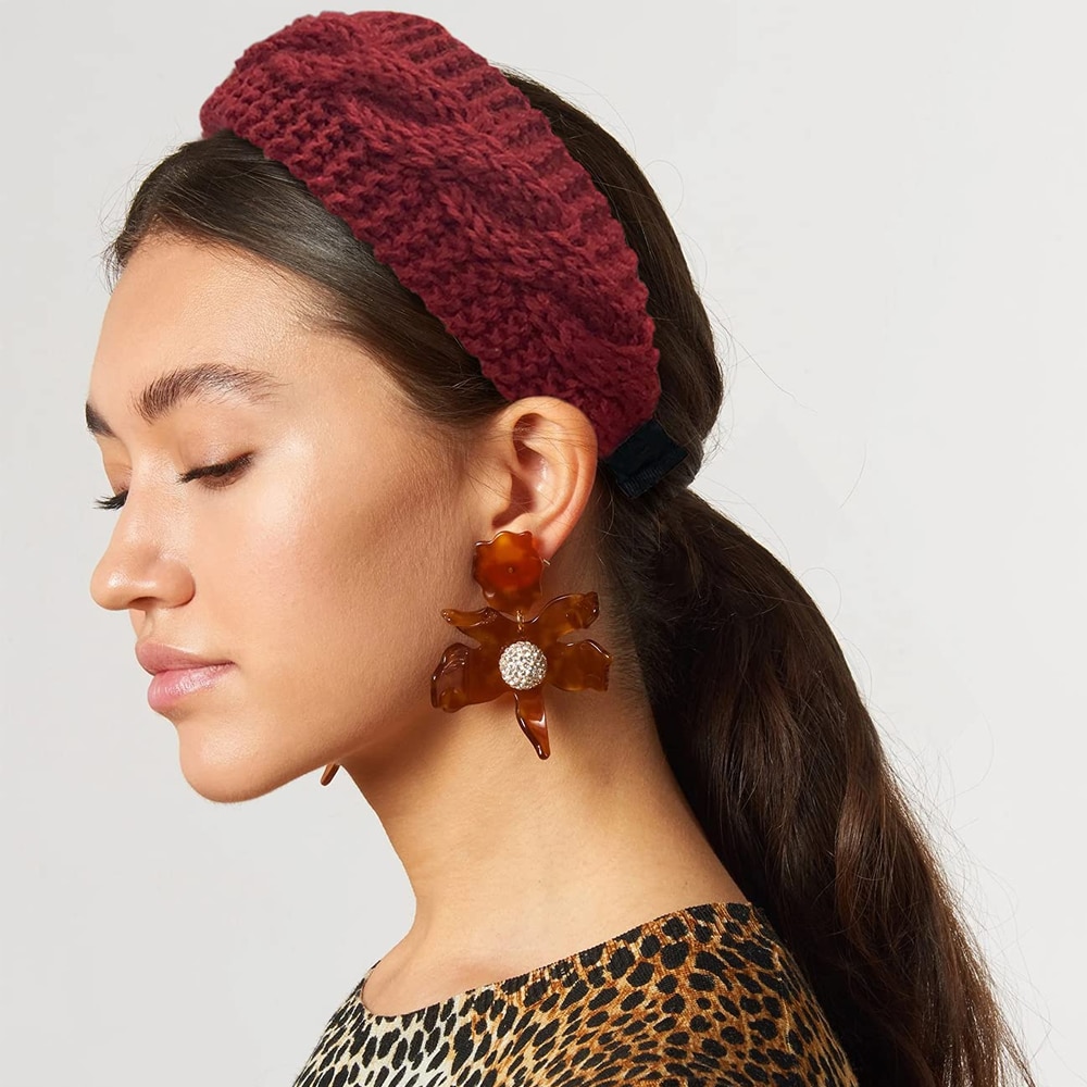 Set 3 bentite pentru cap, Cozevdnt, Lana/Plastic, Multicolor - eMAG.ro