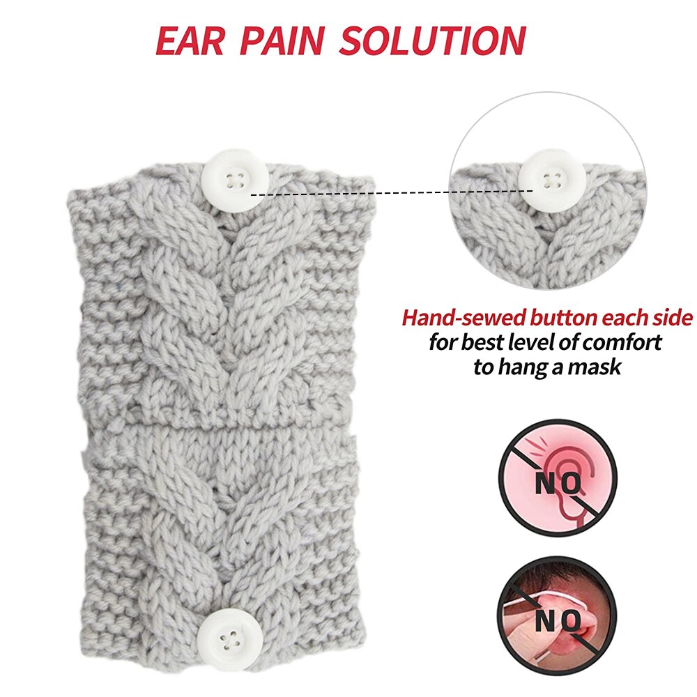 Set bentite tricotate, Cozevdnt, Textil, Multicolor - eMAG.ro