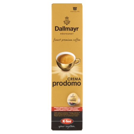Cafea capsule, Dallmayr, Crema Prodomo, 10 capsule, 78g - eMAG.ro