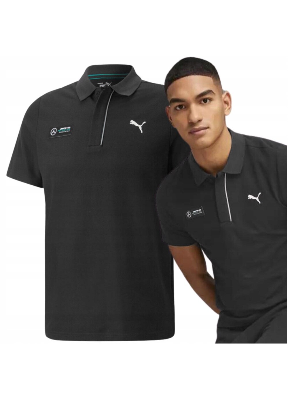 Tricou pentru barbati, Puma, Bumbac, Negru, M - eMAG.ro
