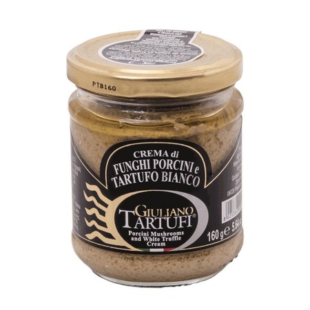 Crema de ciuperci porcini/trufe albe, Giuliano Tartufi, 160 g - eMAG.ro