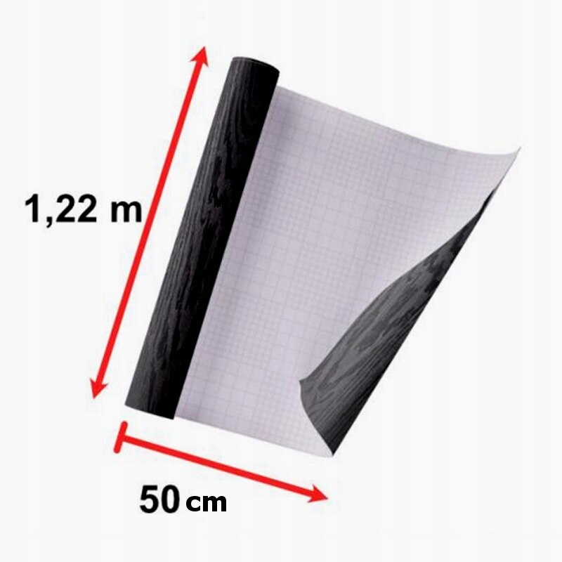 Autocolant mobila, Solar Systems, 122cm, Negru - eMAG.ro