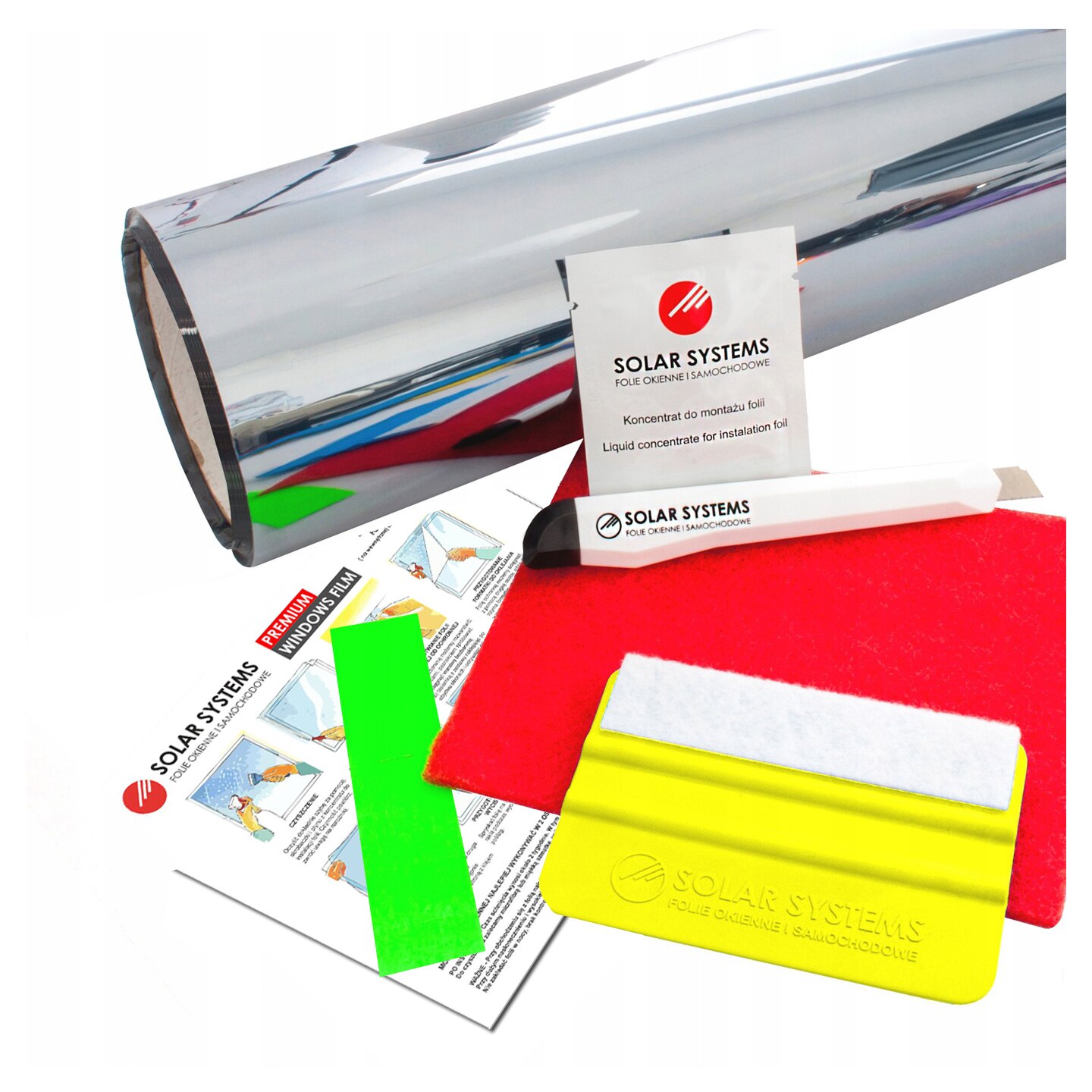 Folie protectie solara, Solar Systems, PVC, 100x50 cm - eMAG.ro