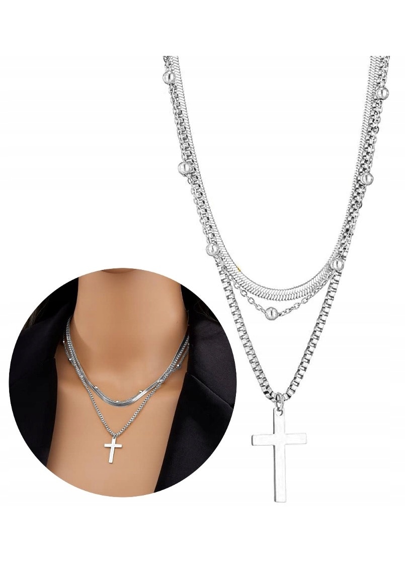 Colier dama, Edibazzar, Inox, Argintiu - eMAG.ro