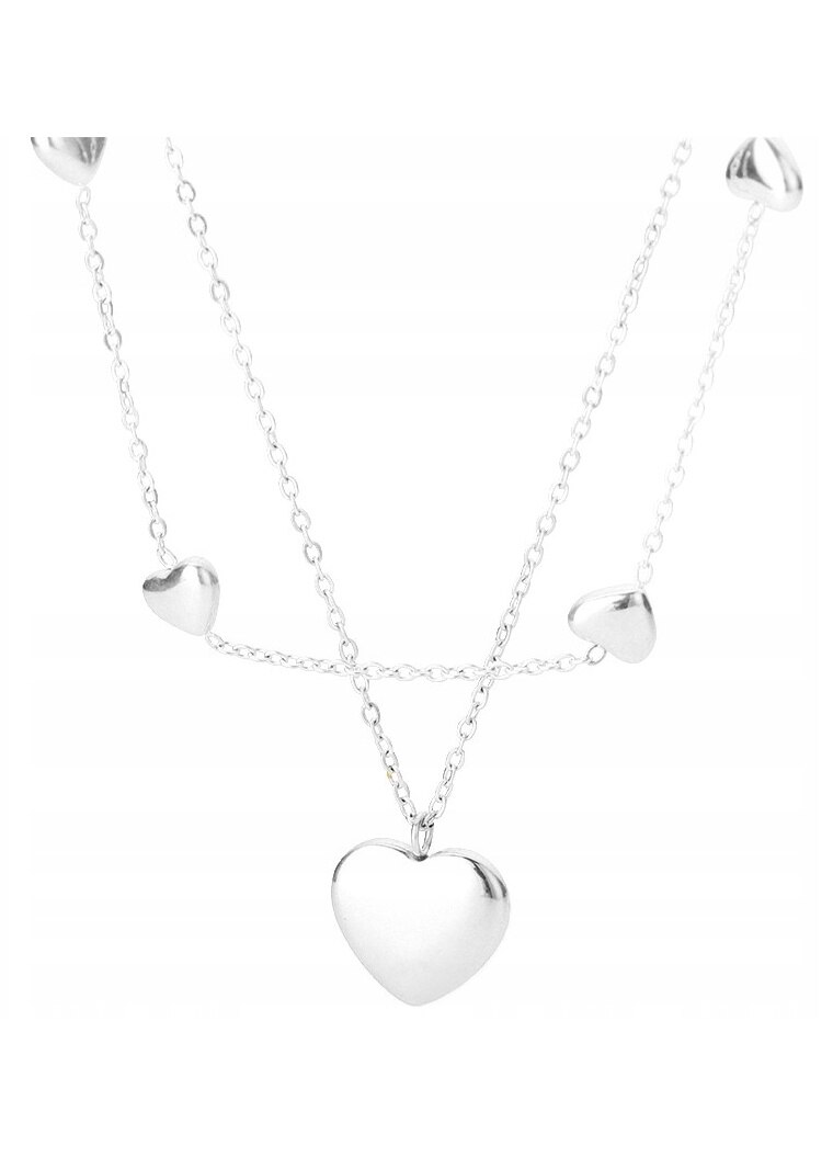 Colier dama, Edibazzar, Inox, Argintiu - eMAG.ro