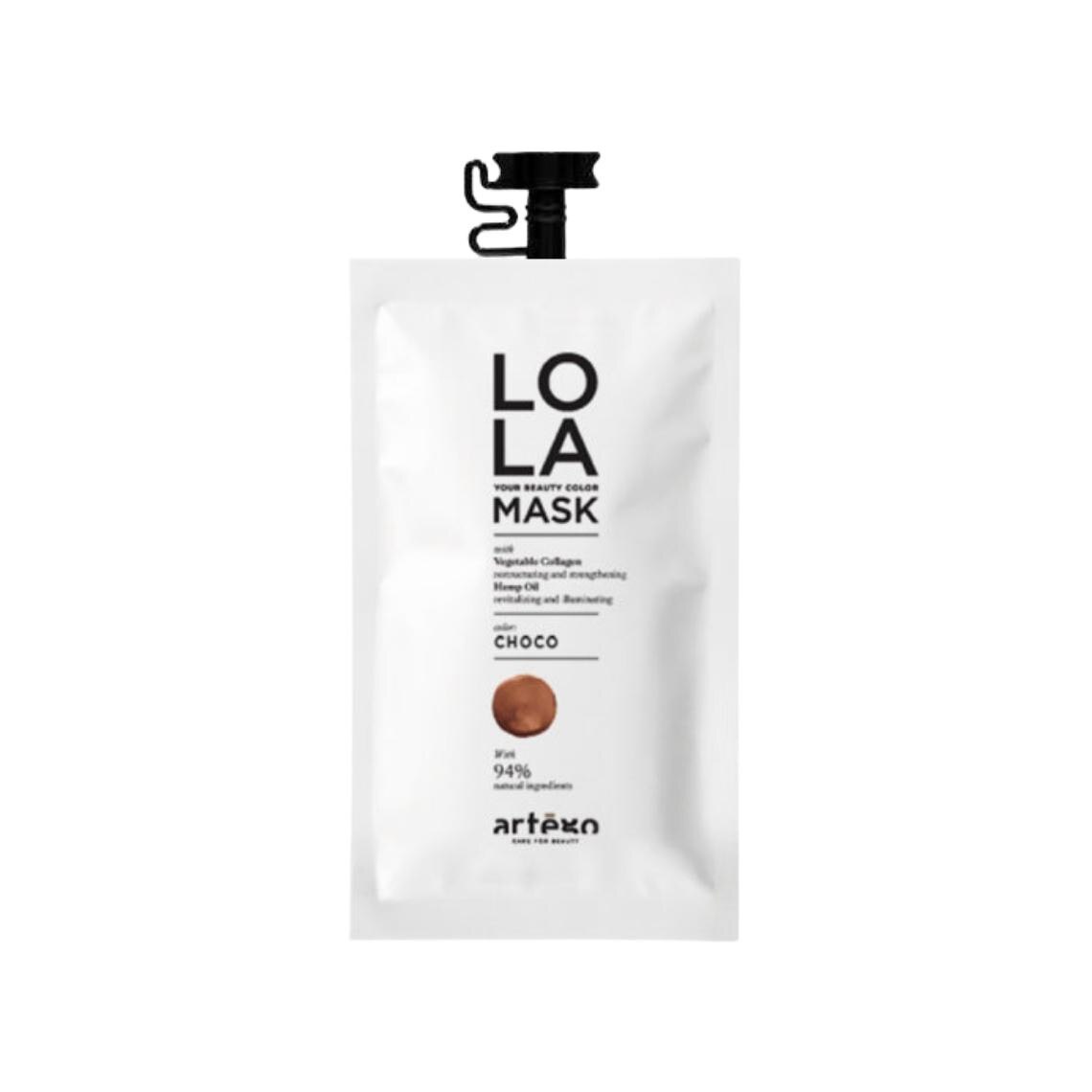Masca de par coloranta, Artego, Choco, 20 ml - eMAG.ro