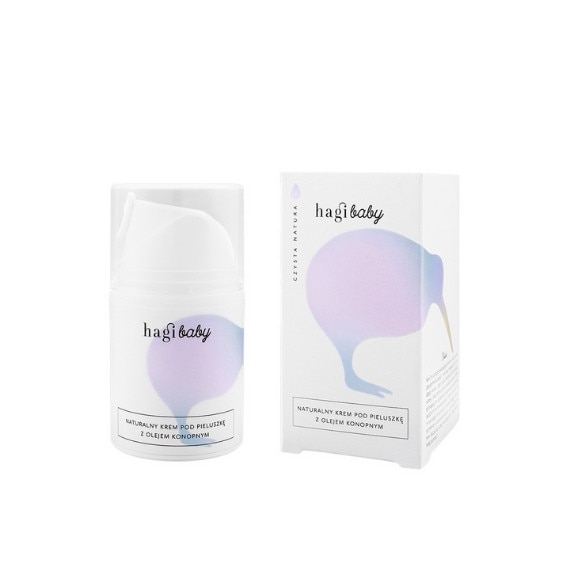 Hagi, Baby, Crema naturala de scutec cu ulei de canepa, 50 ml - eMAG.ro