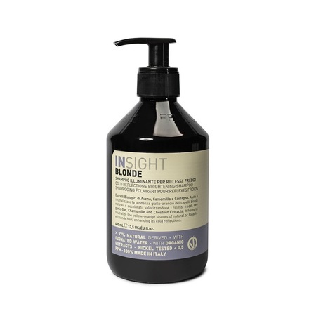 Sampon pentru par deschis Insight, Blonde, 400 ml - eMAG.ro