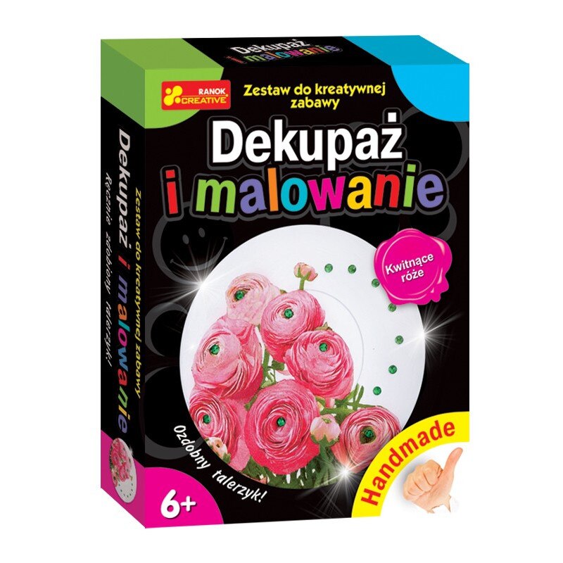 Set de decupat si pictura, Ranok-Creative, 6+, Multicolor - eMAG.ro