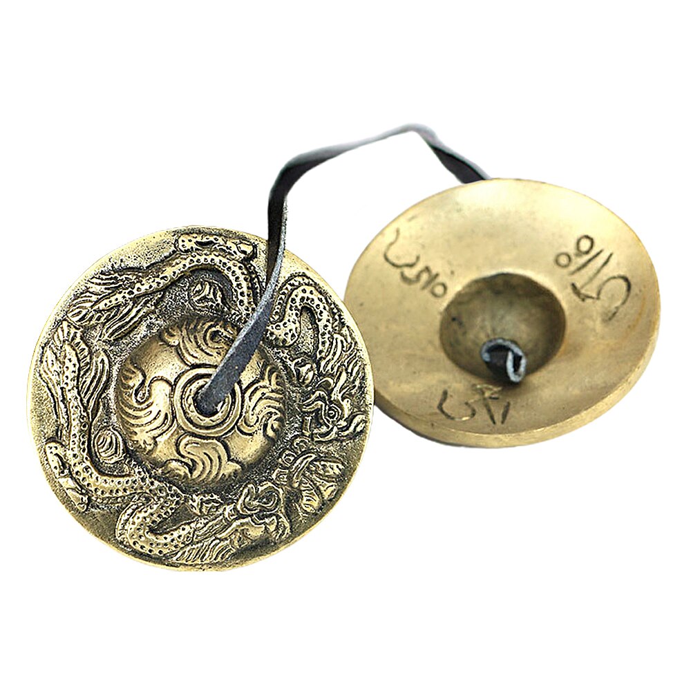 Chimbale tibetane Tingsha, Instrument de percutie, 6,5 cm LN4 - eMAG.ro