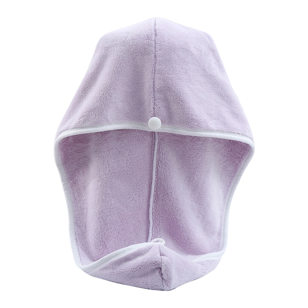 Prosop pentru par, JeiibrZui, Microfibra, Violet - eMAG.ro