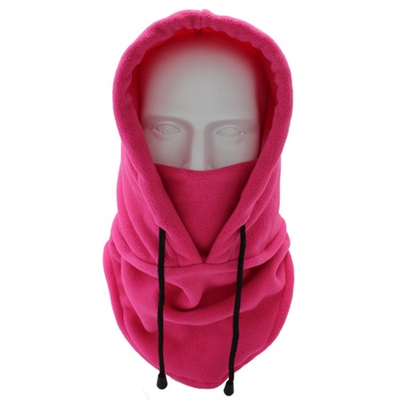 Cagula multifunctionala, fleece termic, rezistenta la vant, pentru ...