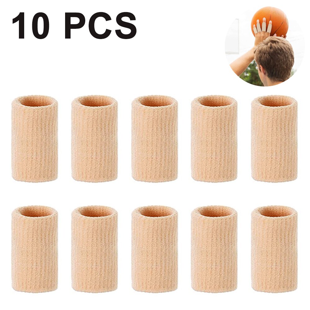 Set 10 aparatori pentru degete, Nylon, Bej - eMAG.ro