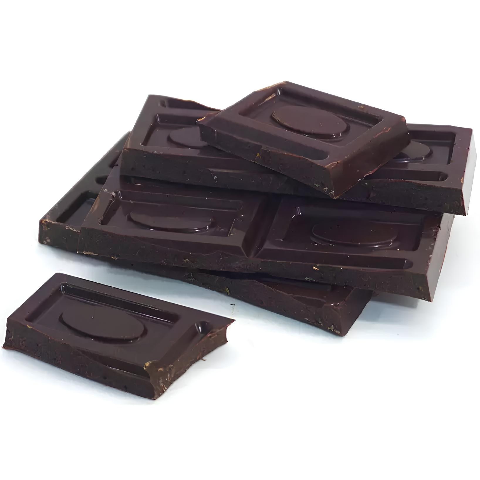 Ciocolata neagra cu 52% cacao si menta, vegana, 0%zahar, fara gluten ...